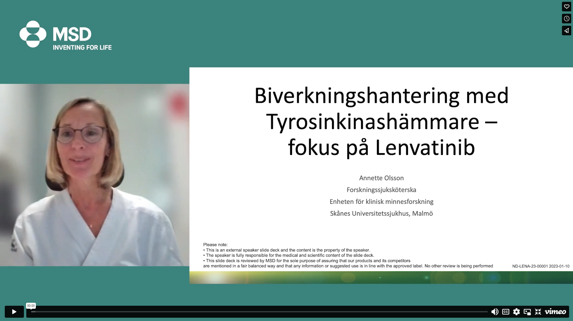 Webinarer - MSD Innsikt
